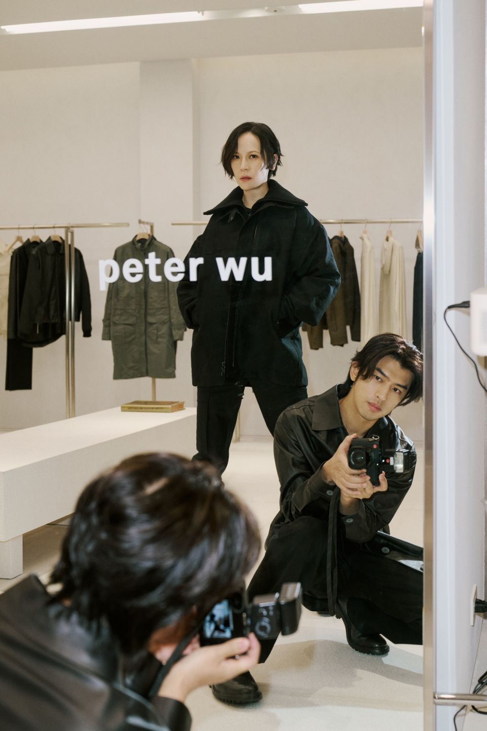 peter wu 全球首間旗艦店開幕 陳柏霖和楊乃文驚喜現身 | 蕃新聞